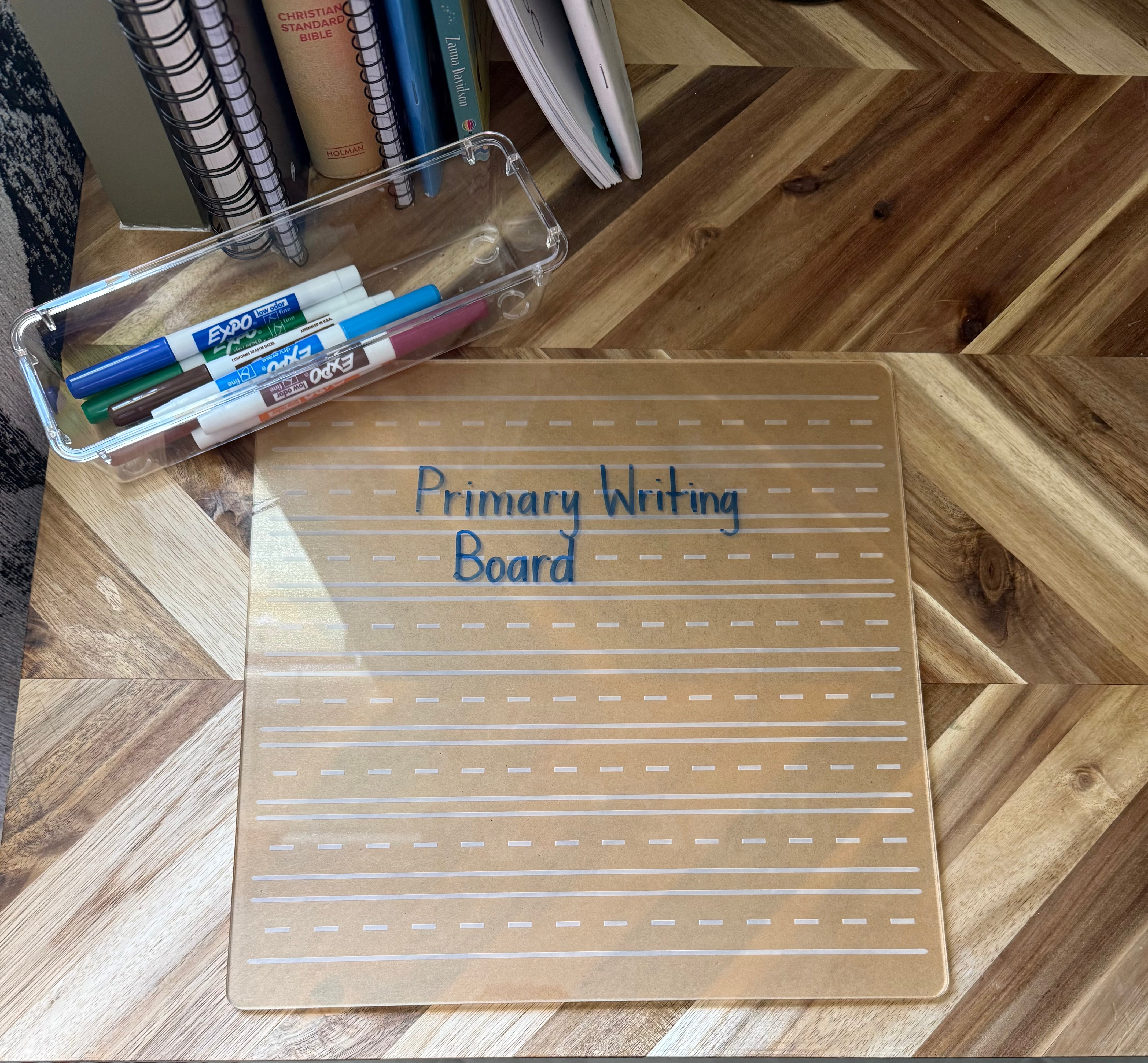 Primary Writing Board – Hawley Acrylics