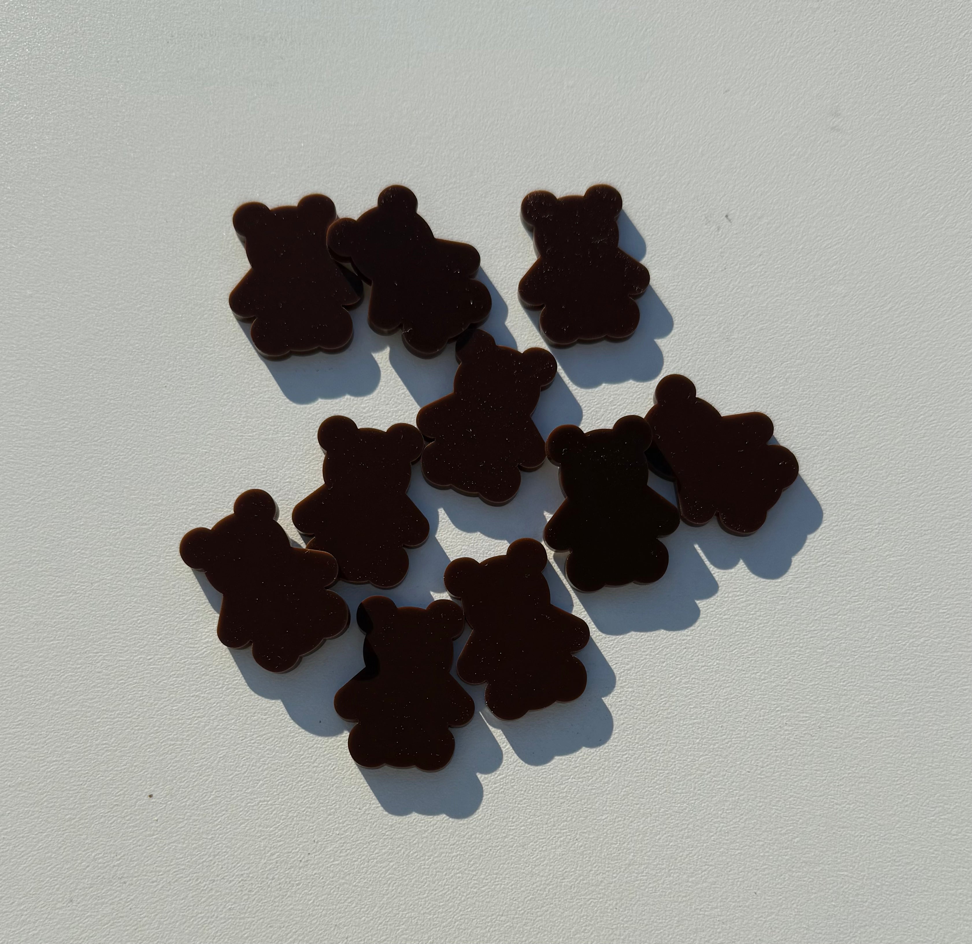Teddy Bear Counters – Hawley Acrylics